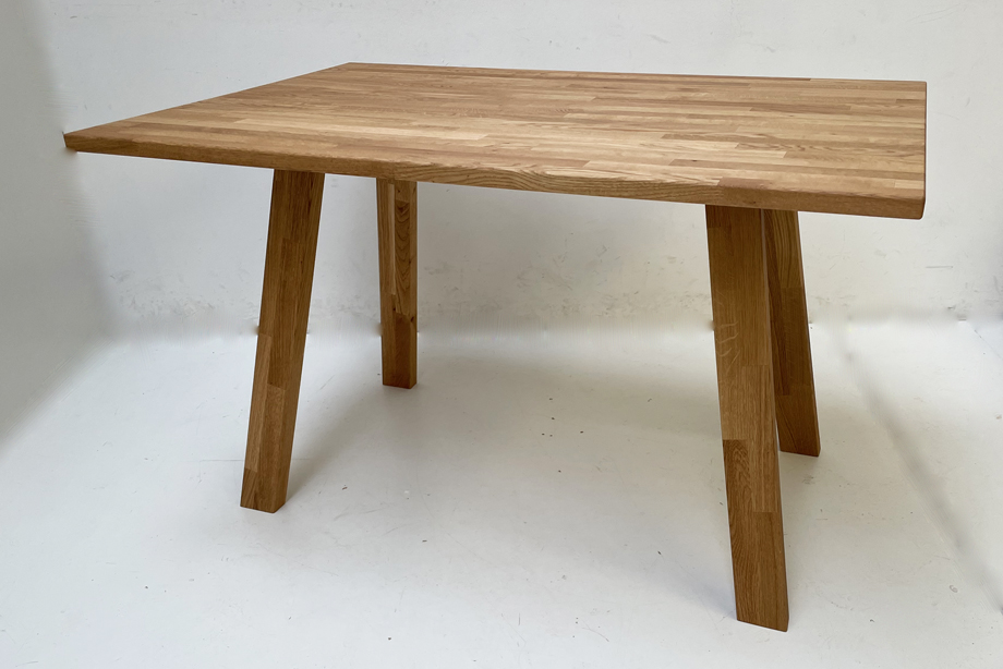 Tisch Lorenzo 125/85 cm, mit Schubladen Auszug auf 170 cm, Platte ...