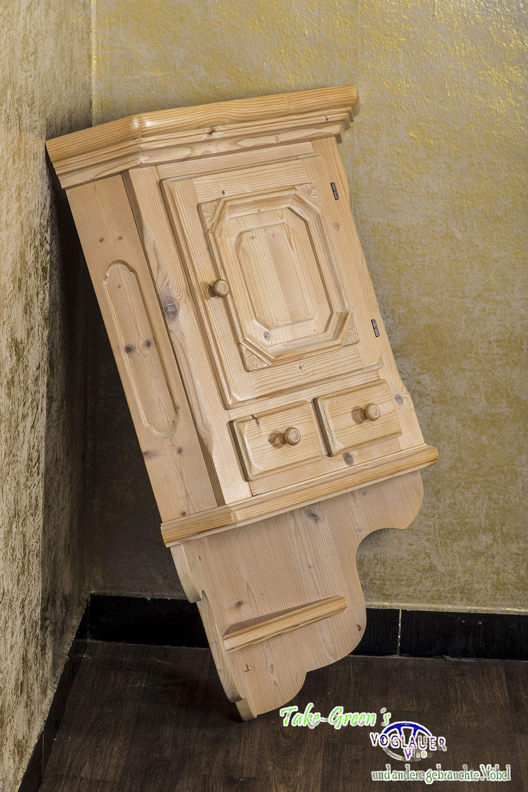 VOGLAUER Anno 1900 Eckschrank Eckhangeschrank Hangeschrank ...