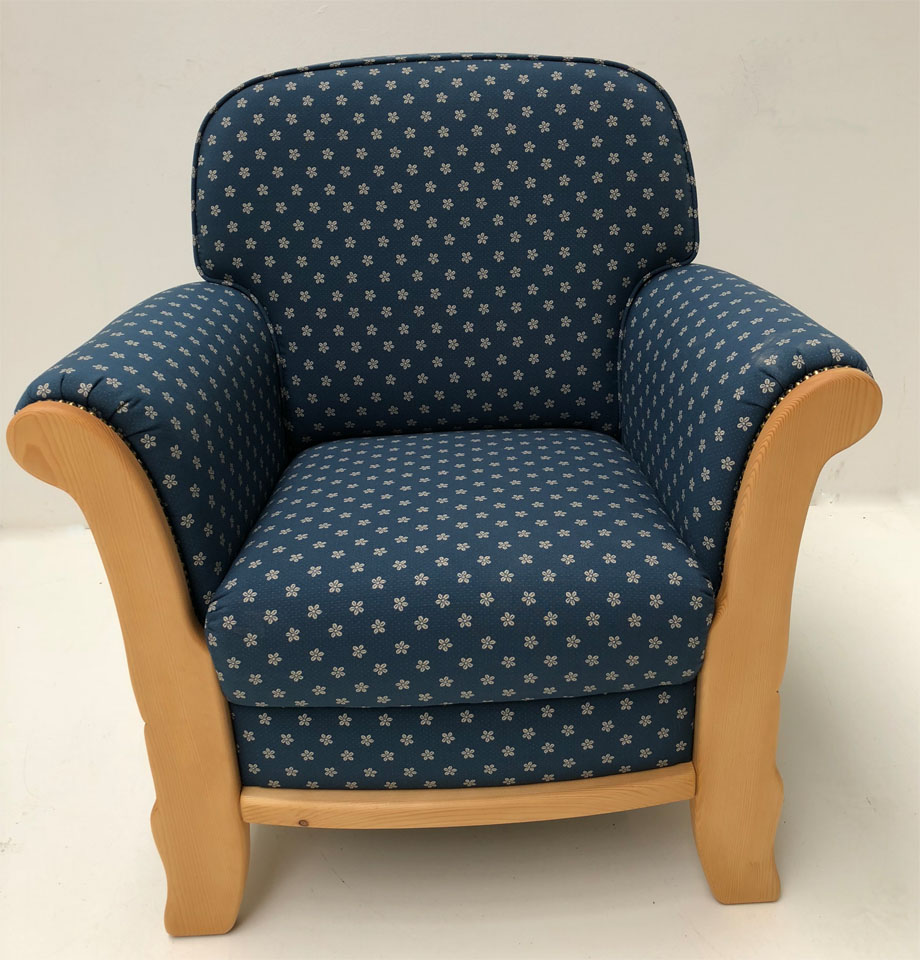 Sessel und Hocker Sterzing Alpenland AF-74851-3 - Landhausmoebel-shop.de