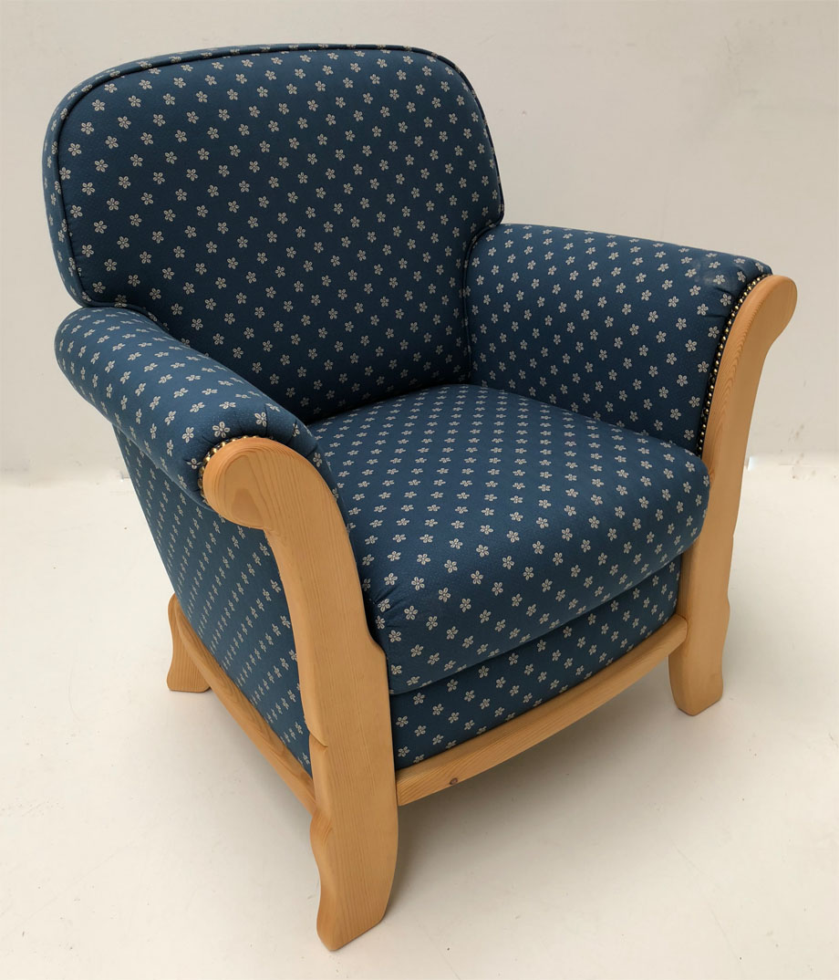 Sessel und Hocker Sterzing Alpenland AF-74851-3 - Landhausmoebel-shop.de